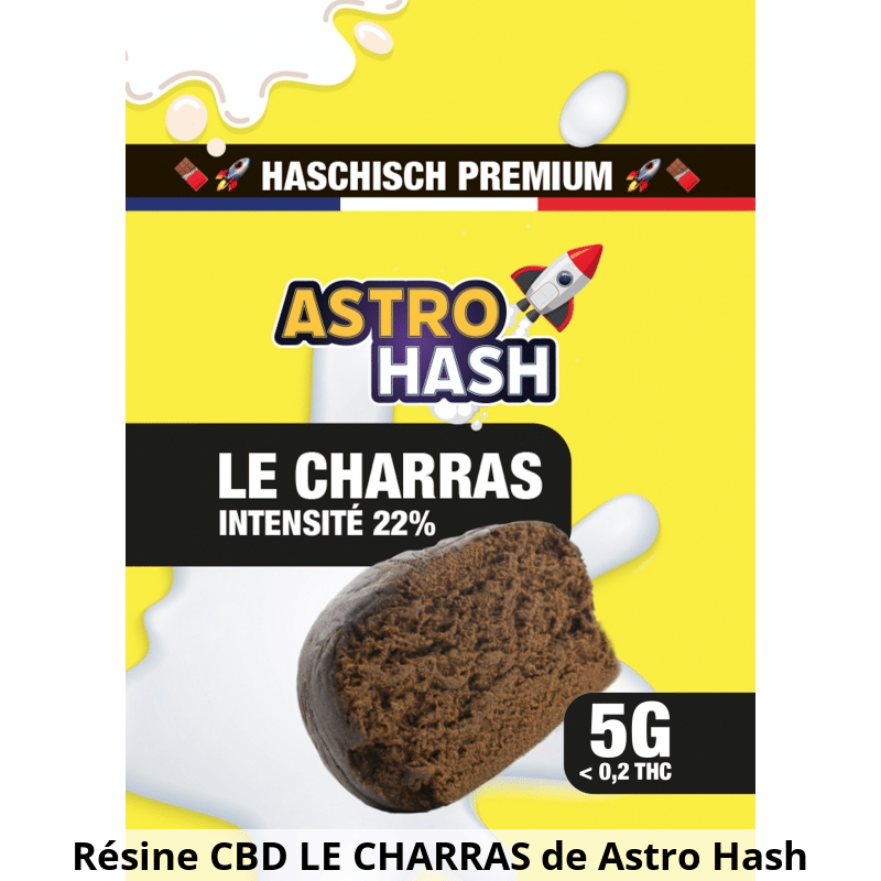 Résine CBD LE CHARRAS Astro Hash dès 9,90