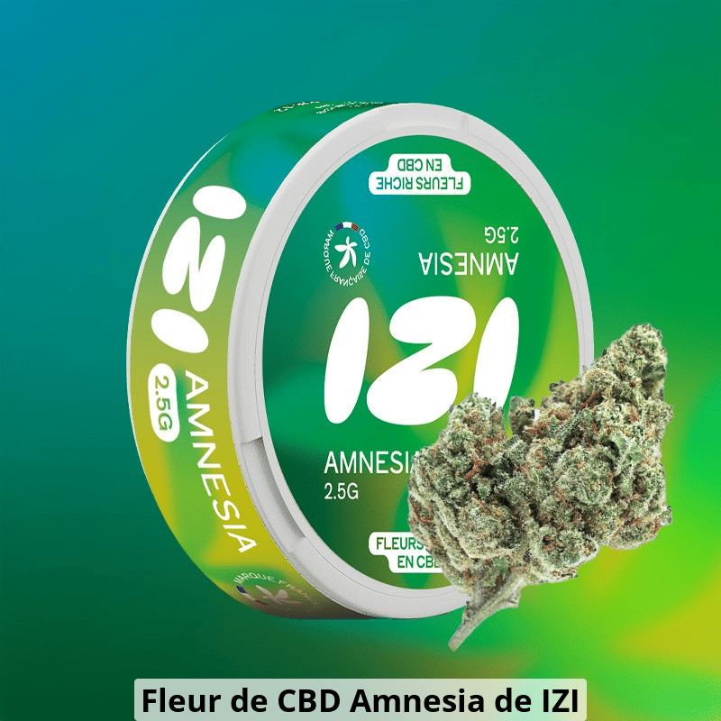 Fleur de CBD Amnesia - 10.90€ - IZI | Neovapo