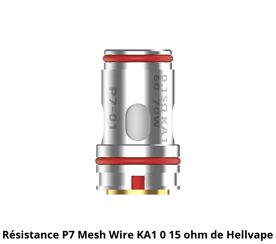 Résistance P7 Mesh Wire KA1 0.15 ohm à 3.90 € - Hellvape