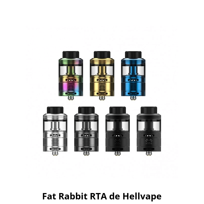 Fat Rabbit RTA - 31.90 € - Hellvape | Atomiseur reconstructible | Neovapo